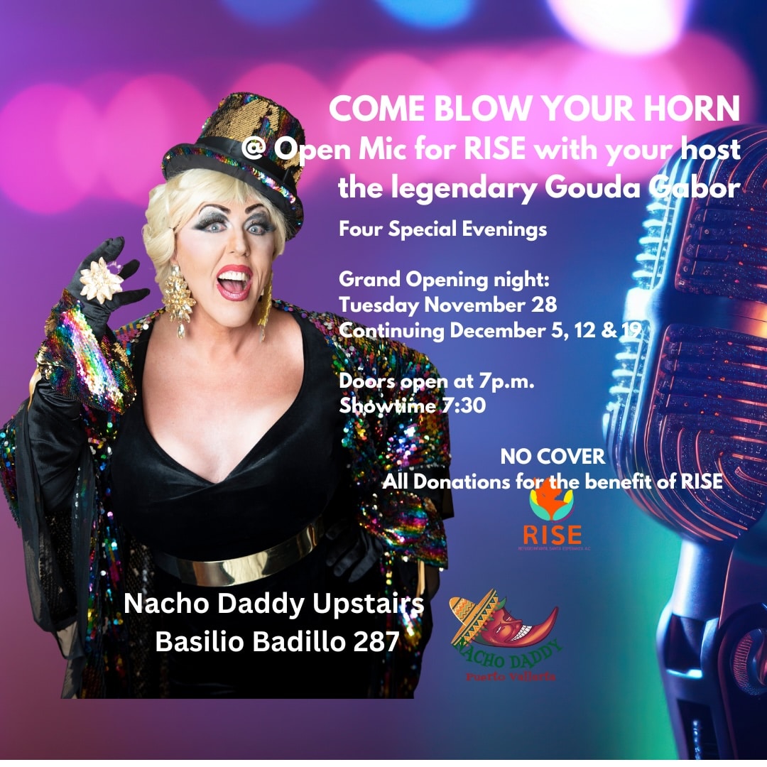 Gouda Gabor Brings Open Mic to Nacho Daddy for RISE